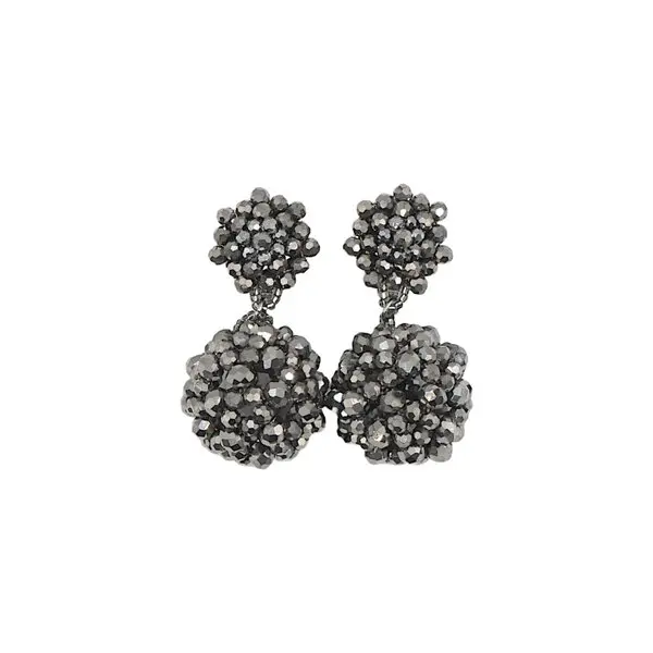 Fairchild Baldwin Orb Drop Earrings - Silver
