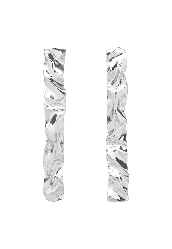 LAVANI JEWELS Clemence Earrings - Silver