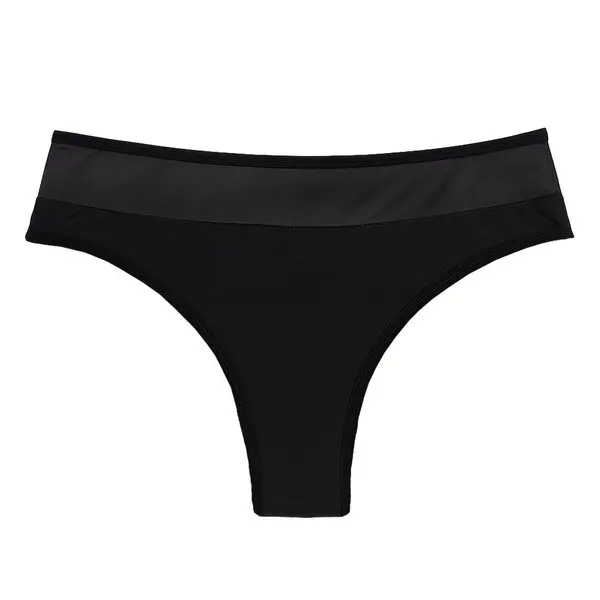 ZELF INTIMATES Classic Bikini Panties - Black