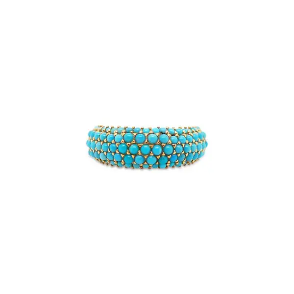GEM BAZAAR JEWELLERY Gemstone Statement Ring - Blue/gold