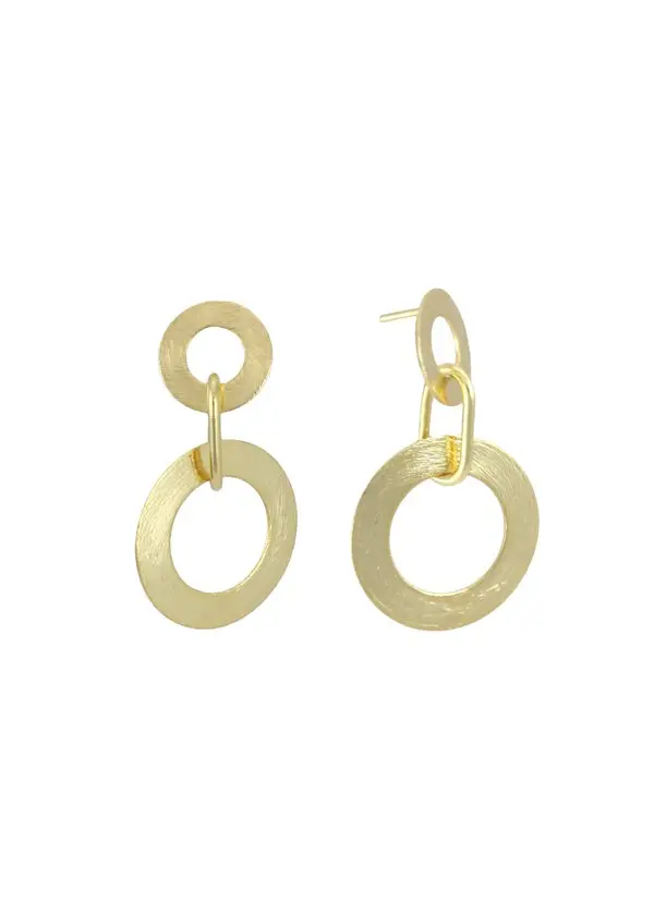 MARCIA MORAN Hannah Earrings - Gold