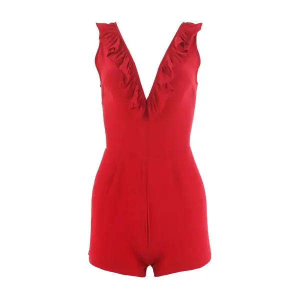 MORRATO BALI Iris Playsuit - Red