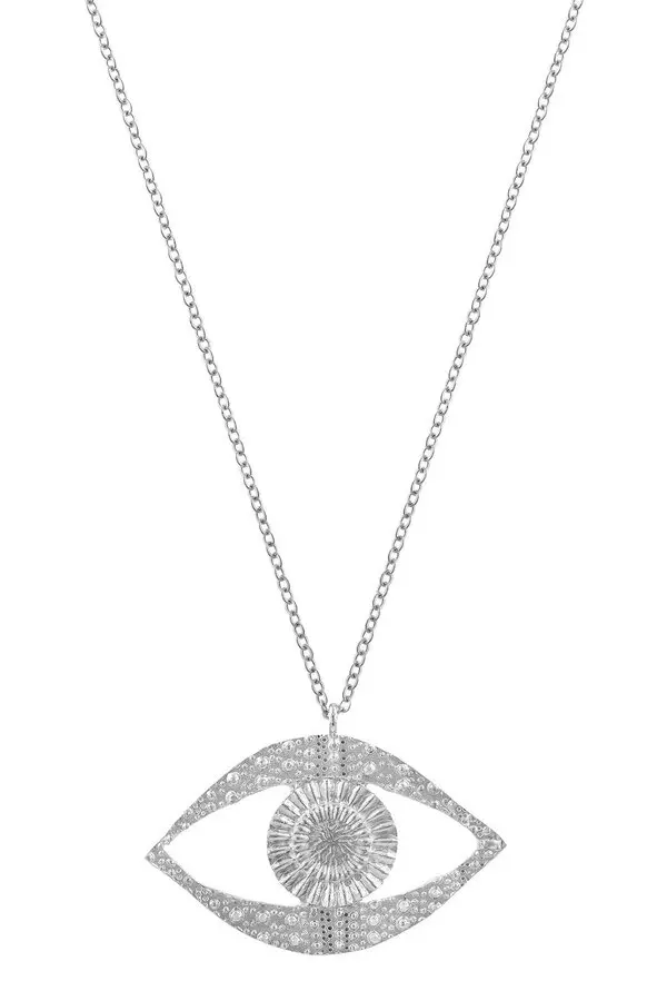 SOPHIE SIMONE DESIGNS Ojo Necklace - Silver