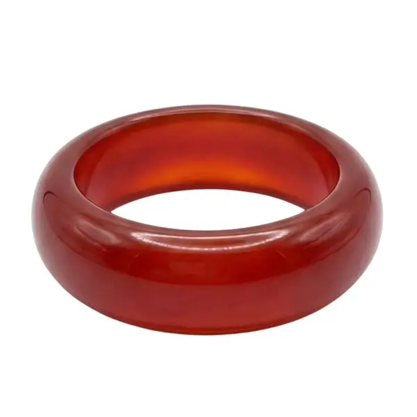 SEREE Agate Gemstone Ring - Red
