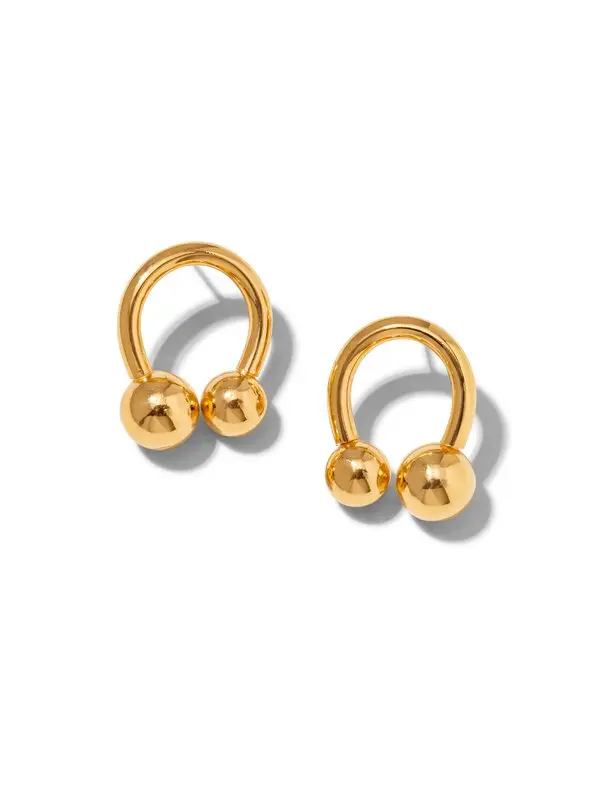 JAREDJAMIN Lucky Orbita Stud Earrings - Gold