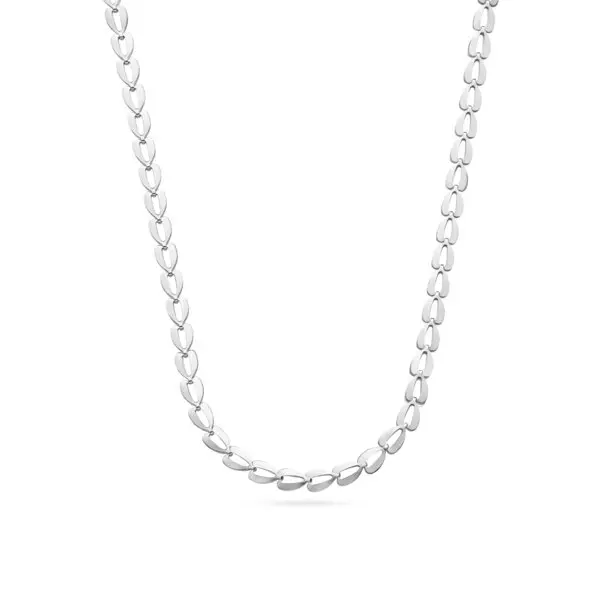 SIF JAKOBS JEWELLERY Heartbeat Necklace - Silver