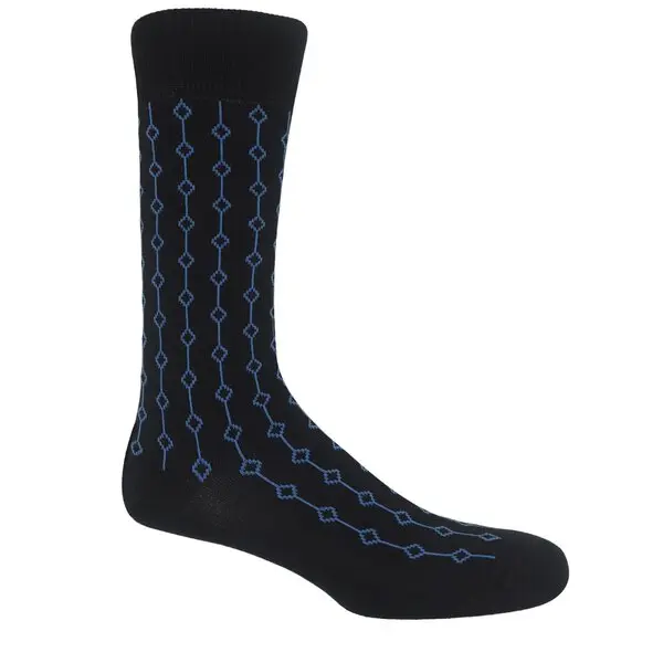 PEPER HAROW - MADE IN ENGLAND Beads Patterned Socks - Black