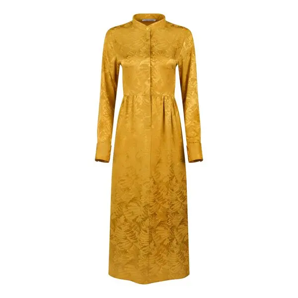 BOUTIQUE KAOTIQUE Silk Midi Dress