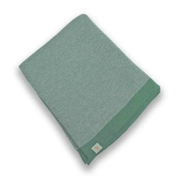 OTTO & SPIKE Lightweight Wool Blankets Lolly Tarragon Medium - Green