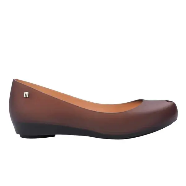 Melissa Ultragirl Basic Ii Ballet Flat - Brown