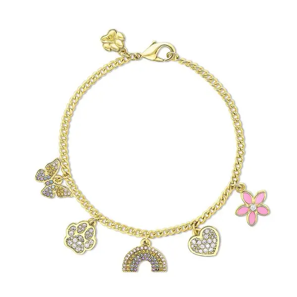 CLOUD HAVEN Ditsy Charm Bracelet - Gold