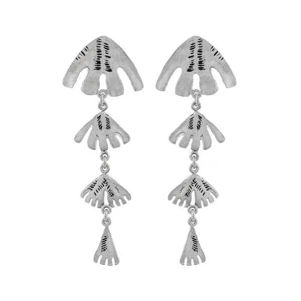 SOPHIE SIMONE DESIGNS Lipsi Dangle Earrings - Silver