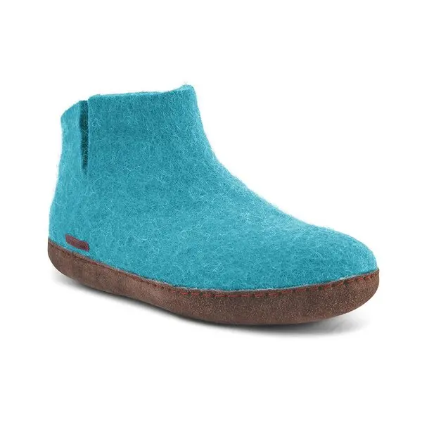 BETTERFELT Classic Ankle Boot With Suede Sole - Blue