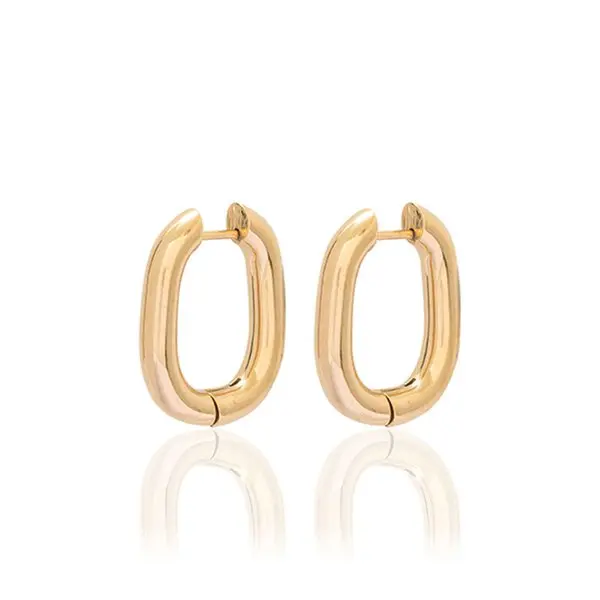 A WEATHERED PENNY Suki Hoop Earrings - Gold