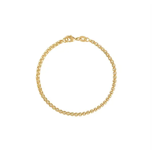 OLIVIA LE Devon Venetian Chain Bracelet - Gold