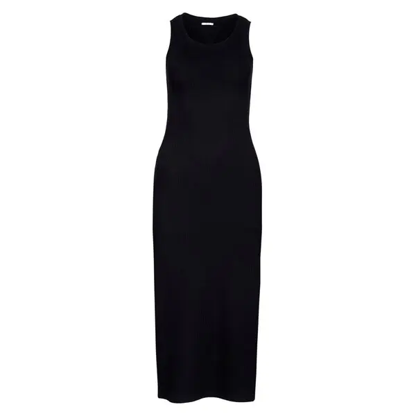 OH!ZUZA NIGHT&DAY Long Ribbed Sleeveless Dress