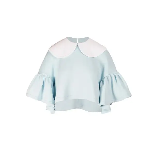IOANA CIOLACU Baby Orchid Blouse - Blue