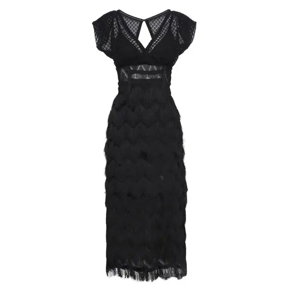 LAHIVE The Z Fringe Dress
