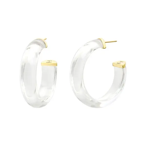 GOLD & HONEY Small Hoop Earrings - Gold