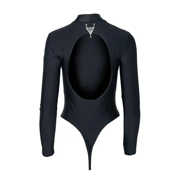VAZAF Long-sleeve Bodysuit With Open Back