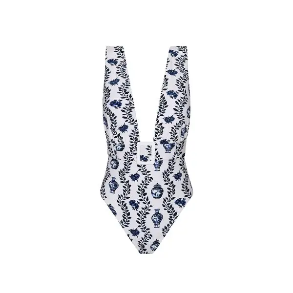 AGUACLARA Dynastie One-piece Swimsuit - Blue