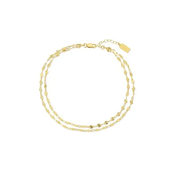 SET & STONES Millie Anklet - Gold