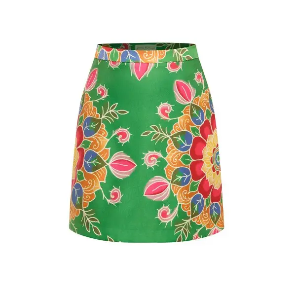 EMMA WALLACE Xiang Floral Mini Skirt