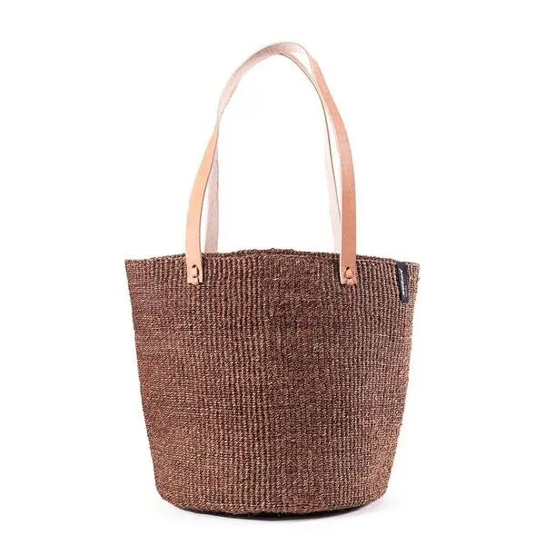 MIFUKO Kiondo Shopper Basket Dark M