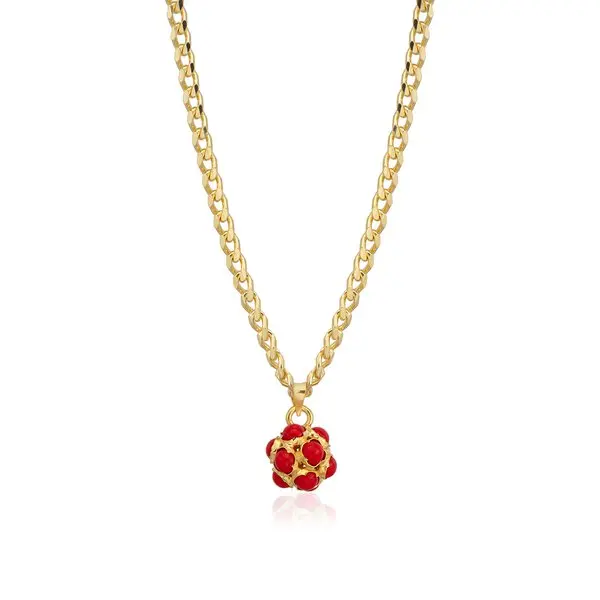 THE PHEIA Eye Bead Necklace - Gold