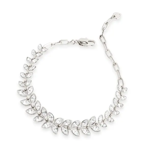 GROSSÉ Cocktail Platinum And Crystal Bracelet - Silver