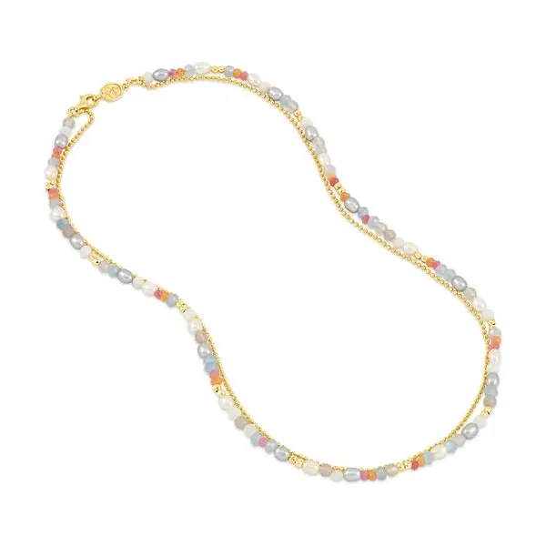 DOWER & HALL Dusk Orissa Necklace - Yellow