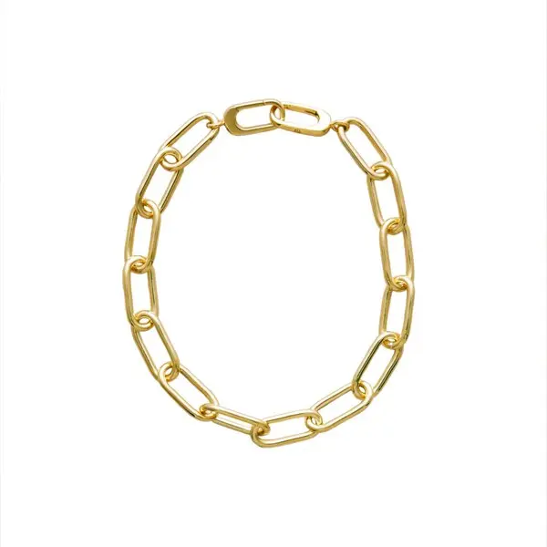 ONI Bold Clip Link Bracelet - Gold
