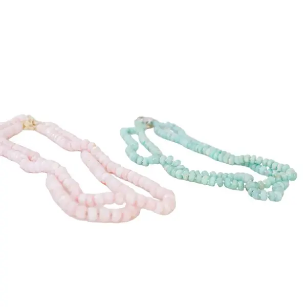 TAYLOR REESE Amazonite Hand Knotted Necklace - Blue