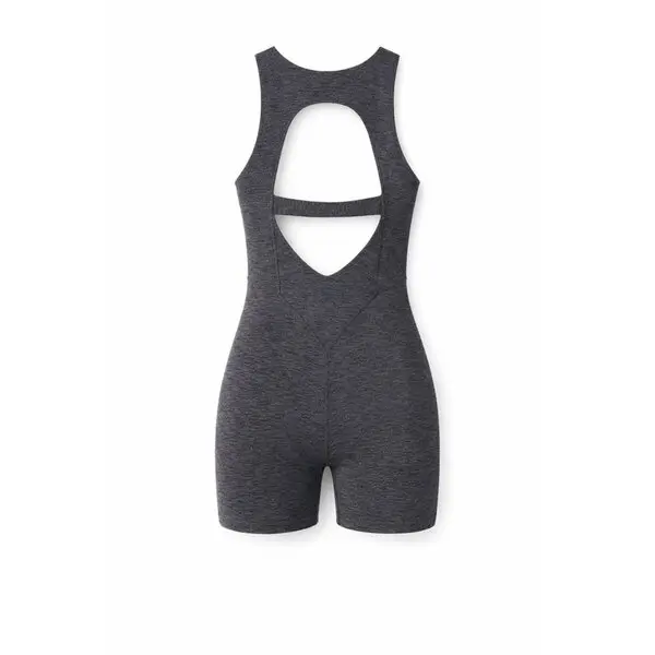 ALTRA VOLTA Ribbed Sculpt Open Back Jumpsuit