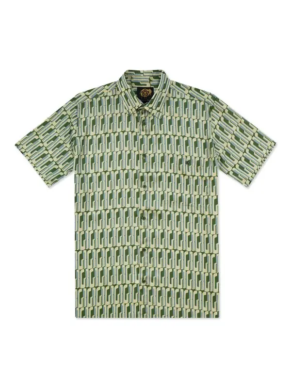 GRESHAM BLAKE Graphic Gb Short Sleeve Shirt
