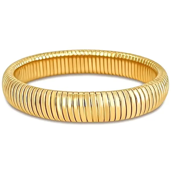 ELLIE VAIL JEWELRY Sandra Coil Bangle Bracelet - Gold