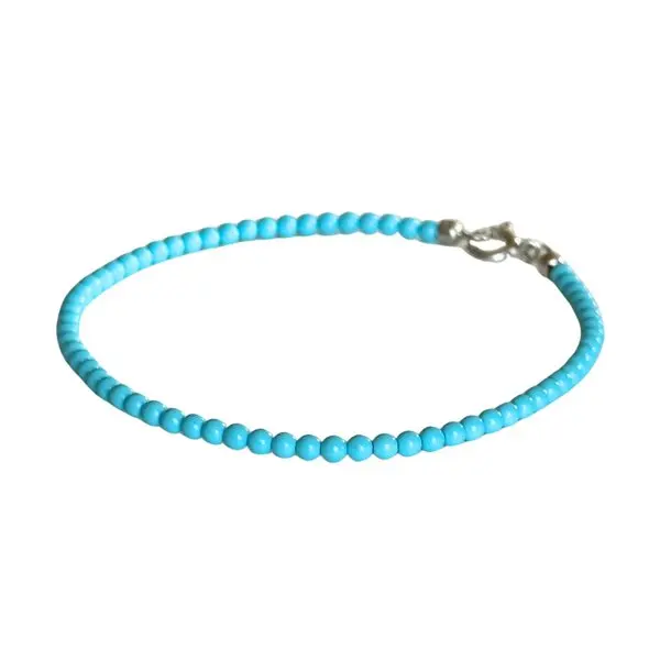 NAZZAR Beaded Turquoise Bracelet