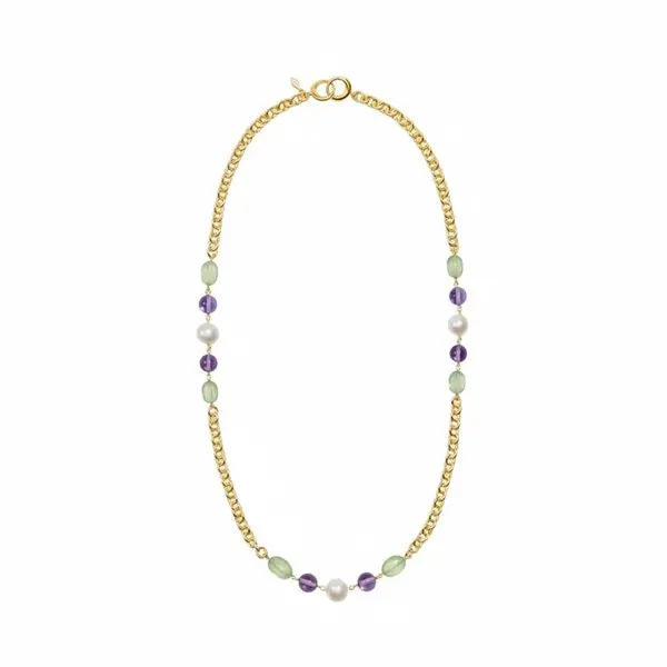 ONI Cable Slice Necklace - Gold