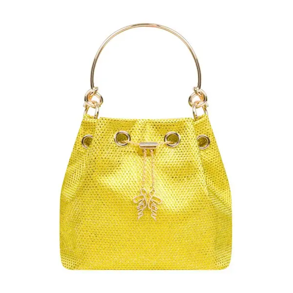 D’lueur Atelier Embroidered Handheld Bag