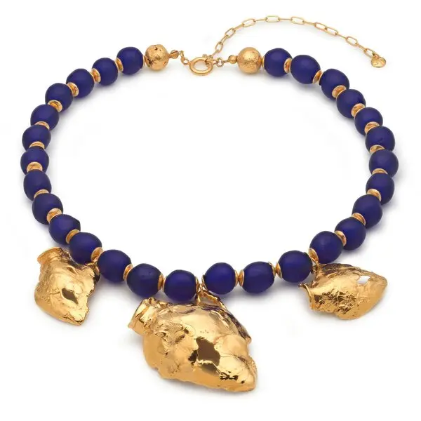EVA REMENYI Vacation Deep Necklace - Blue