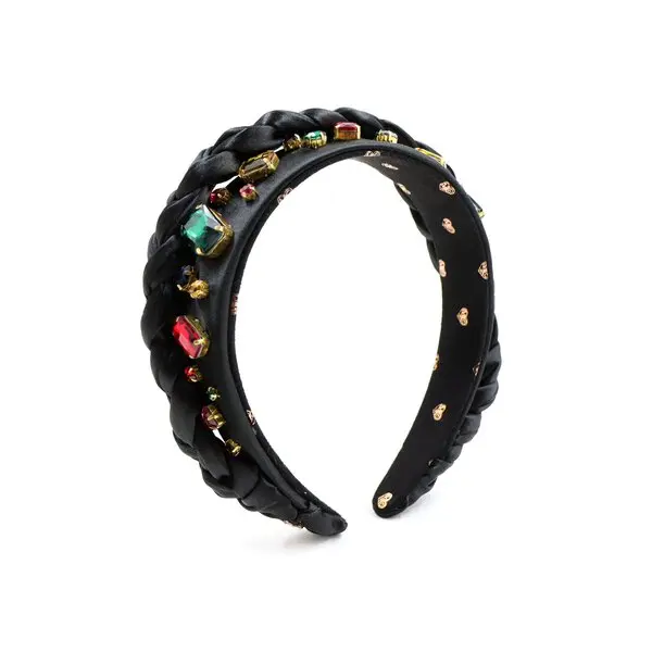 MISS CICCONI Alessia Two-way Look Headband - Black