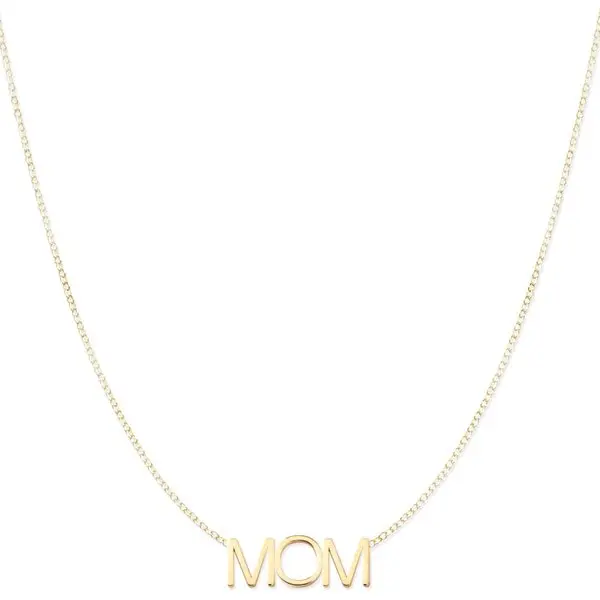 Maya Brenner Designs Mom Necklace - Gold