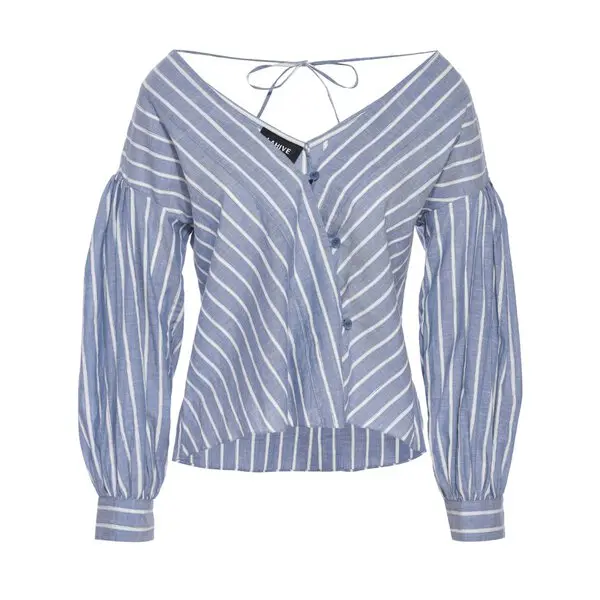 LAHIVE Hamptons Striped Top