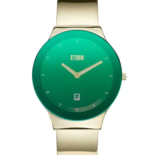 STORM Lucki Gold Lazer Watch - Green