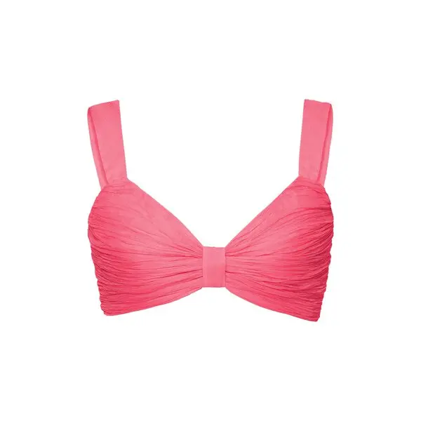 ANSE VICTORIN Lucy Silk Top - Pink