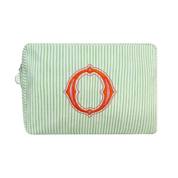 LILLY LOVES Embroidered Cosmetic Bag