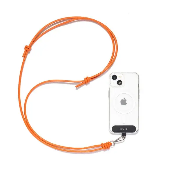 NAOA Cross-body Phone Strap Tangerine - Orange