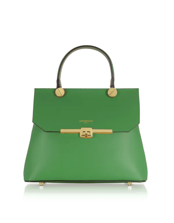 LE PARMENTIER Atlanta Top Handle Satchel - Green