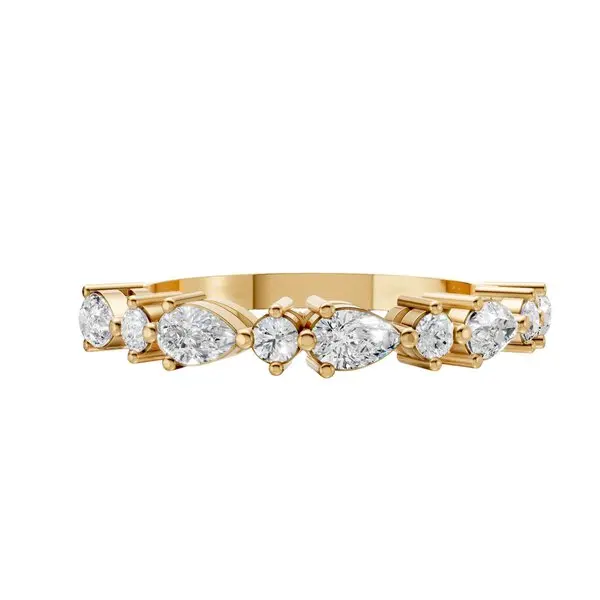 AYA FINE JEWELRY Diamond And Gold Ring - Yellow