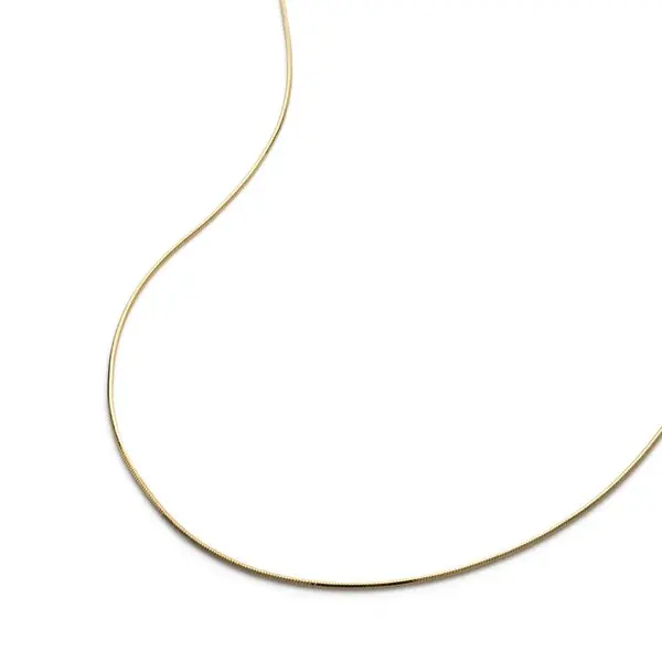 ELK & BLOOM Herringbone Chain Necklace - Gold